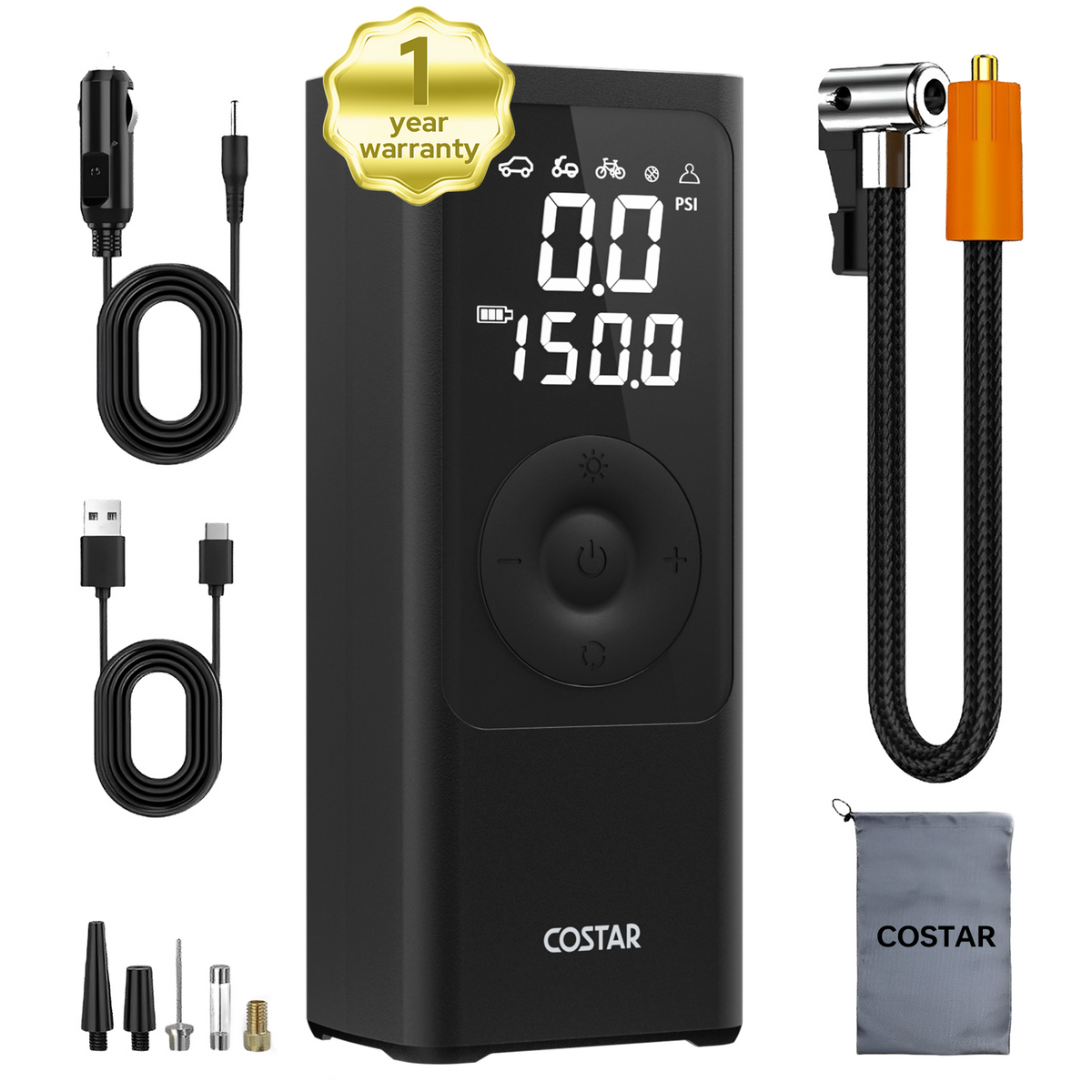 COSTAR Smart Tyre Inflator Airboost 2s